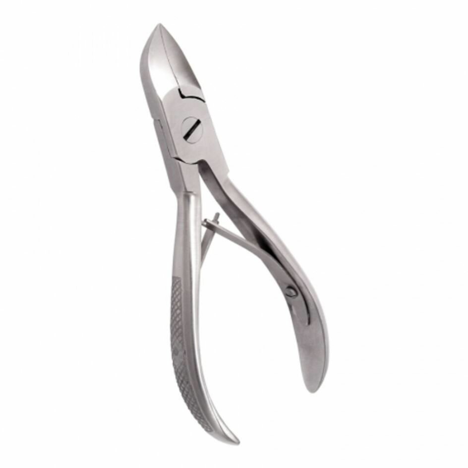 Silver Star, Кусачки АТ 833 для ногтей 17мм вогнутые лезвия рифленые ручки