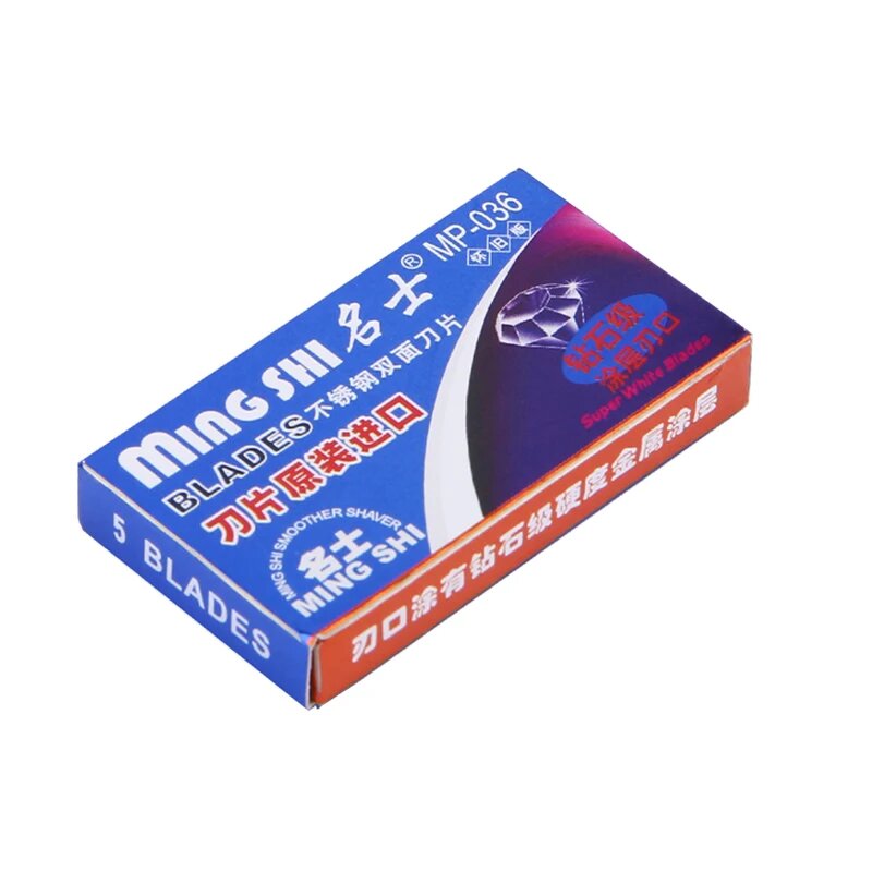 Лезвия для бритвы Ming Shi MP-036, 5 шт