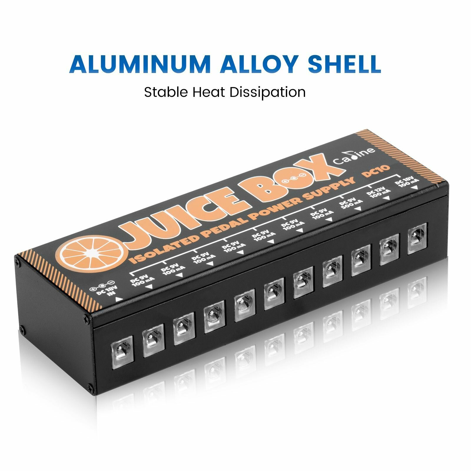 Блок питания для педалей гитарных эффектов Caline DC10 Power Supply