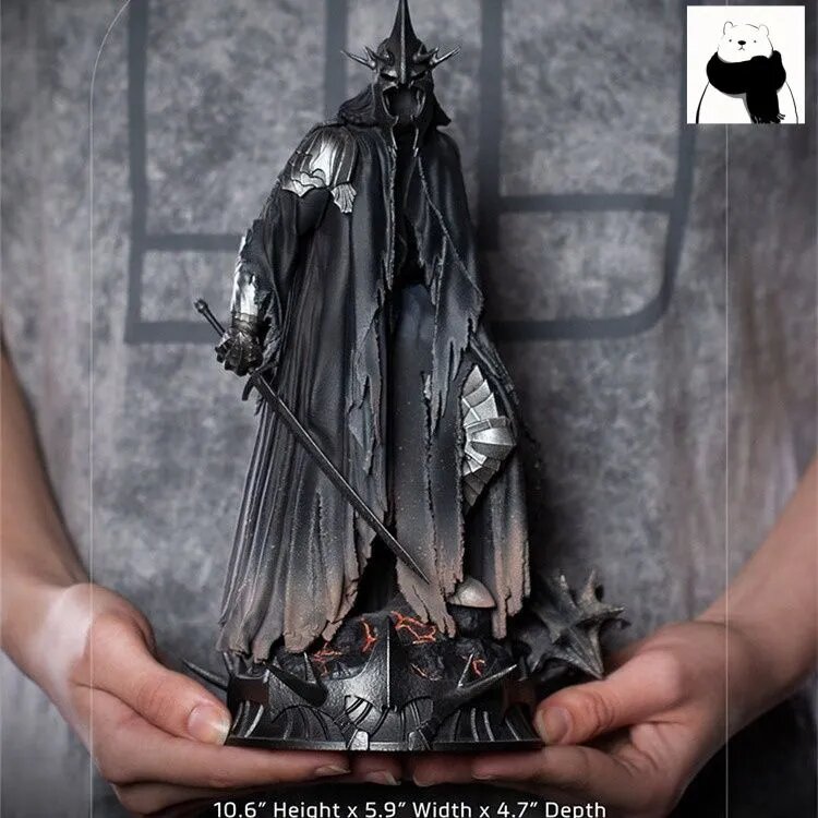 Iron Studios-Все IP, Фигурка Властелин Колец Король-чародей Ангмара / Lord of the Rings Witch-king of Angmar (26см)