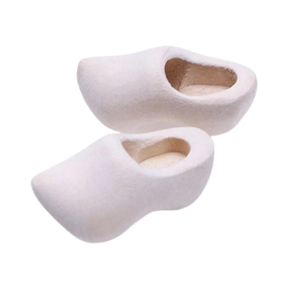 Крошечные Деревянные Кукольные Туфельки