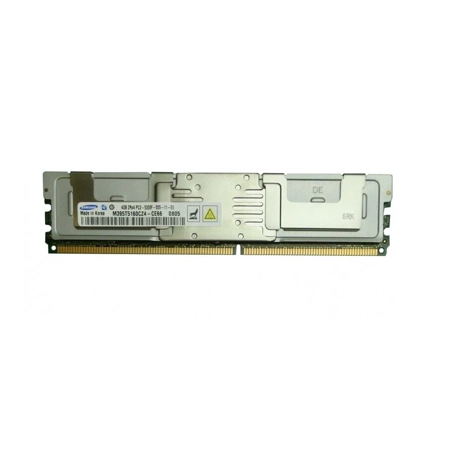 Модуль памяти для сервера 4Gb HP DDR2 PC2-5300F 667 FB-DIMM M395T5160QZ4-CE66 2Rx4 1,5V Dual Rank 398708-071