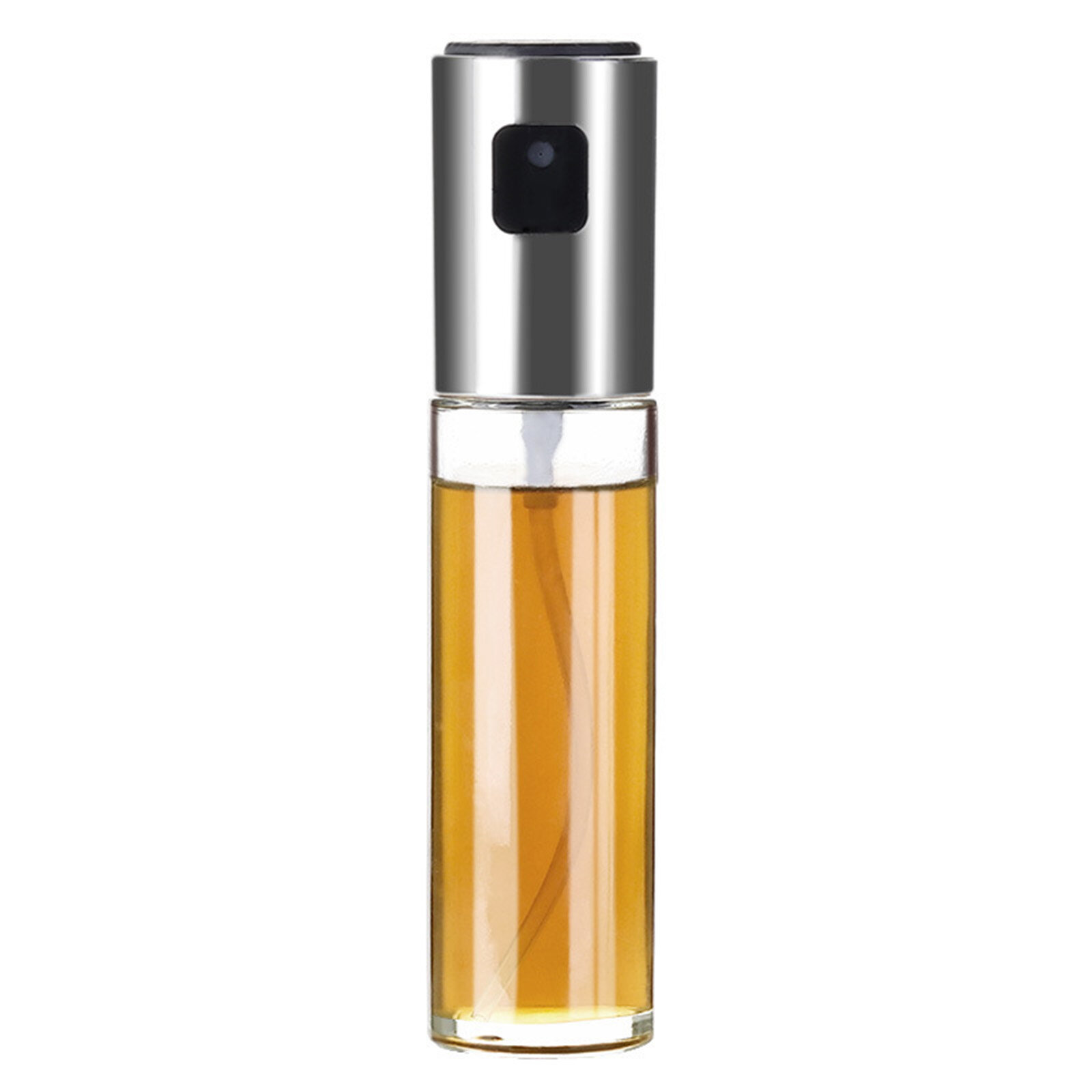 Распылитель масла для готовки, мелкодисперсный туман, пустые стеклянные бутылки с распылителем, распылитель оливкового масла, 3,4 унции/100 мл, перезаправляемая бутылка, портативный мини-дорожный набор бутылочек, распылитель масла.