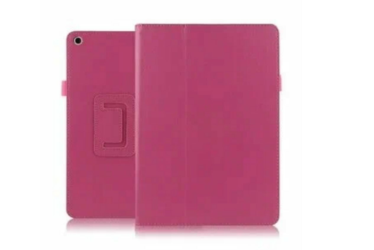 Чехол-обложка MyPads с подставкой для Lenovo Tab 4 10 Plus TB-X704L/F малиновый кожаный