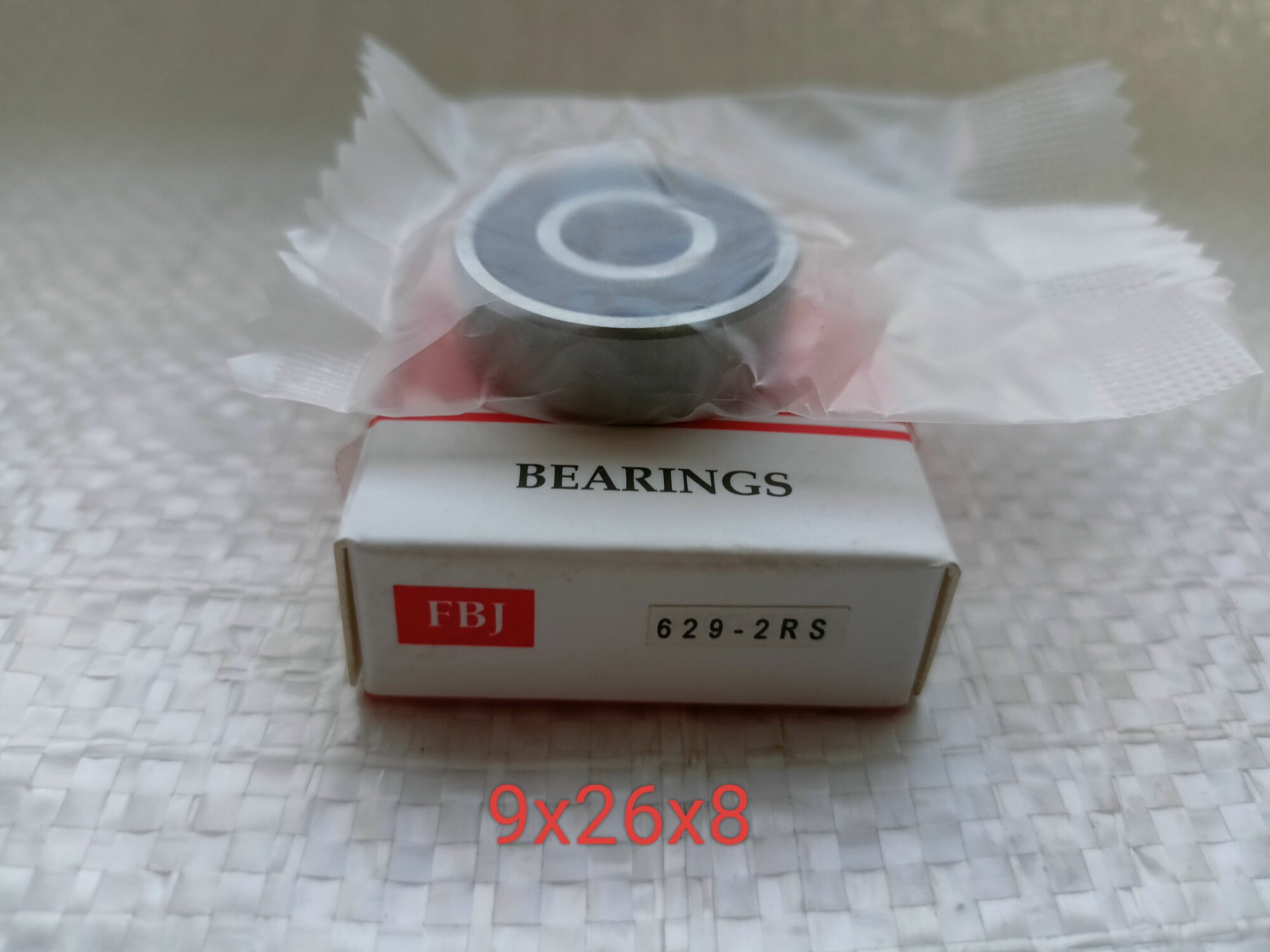 Подшипник 629-2RS (9*26*8) FBJ