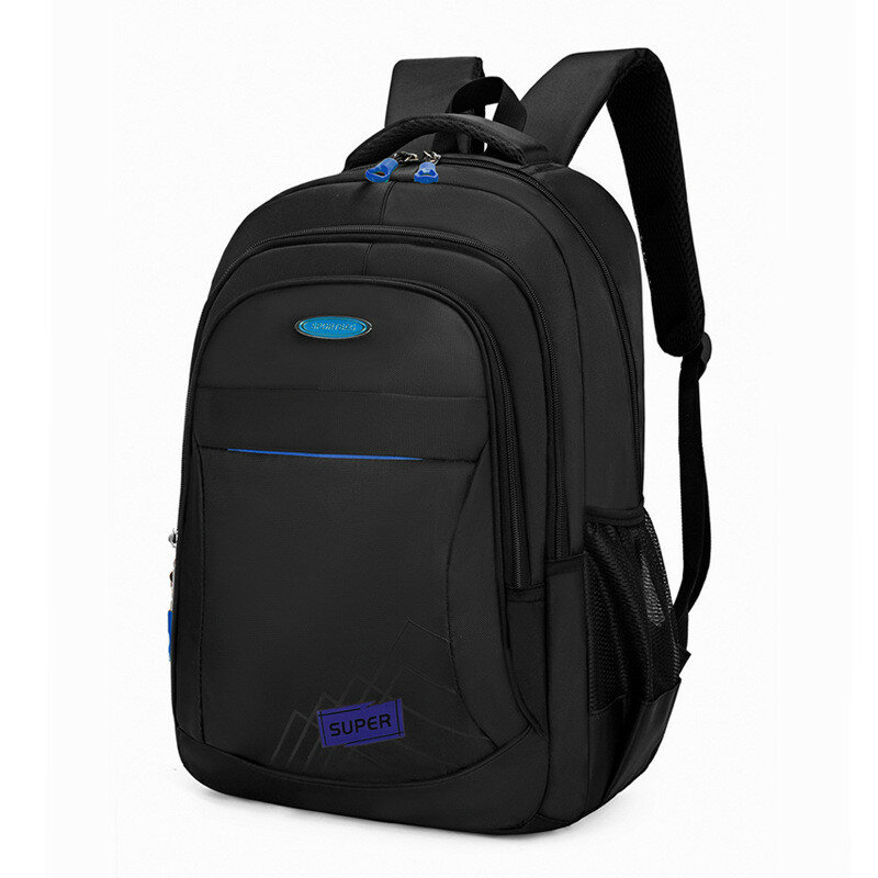 Backpack oxford minimalist with breathable back system and 36l to 55l storage for work and weekend trips brand unknown, blue