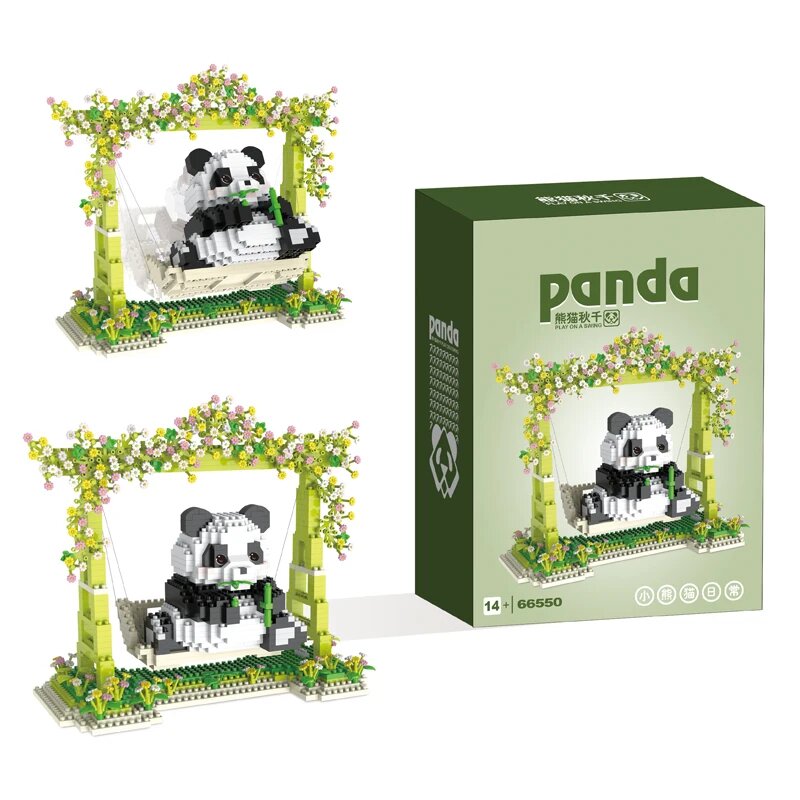 Микроблоки MINISO Panda 66550