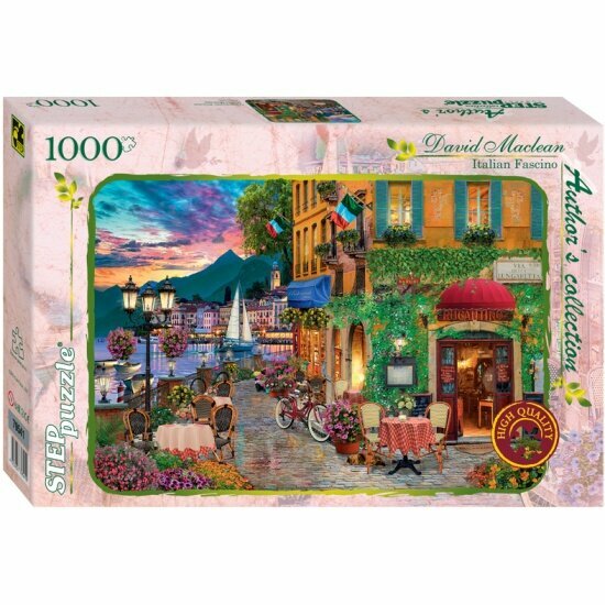 Step Puzzle Пазл Очарование Италии 1000 элементов Авторская коллекция 79541 с 10 лет