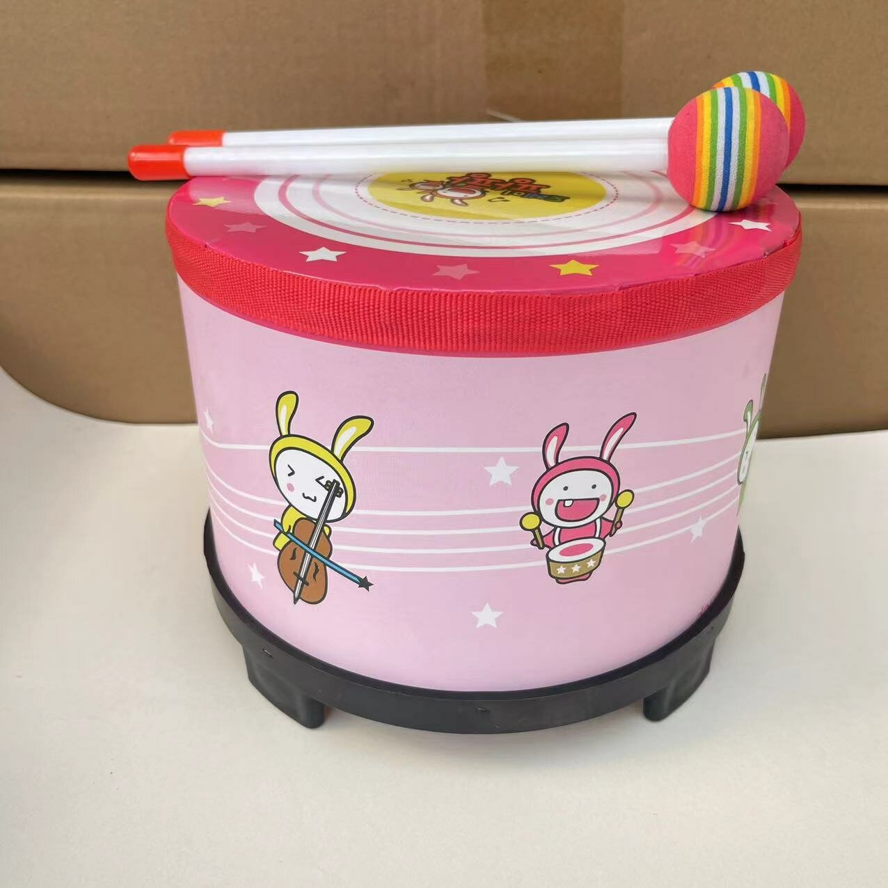 Ручной барабан, ударный инструмент, напольный барабан, детский ручной барабан, музыкальная игрушка для детей, военный барабан, пат-барабан, обучающее пособие для раннего образования