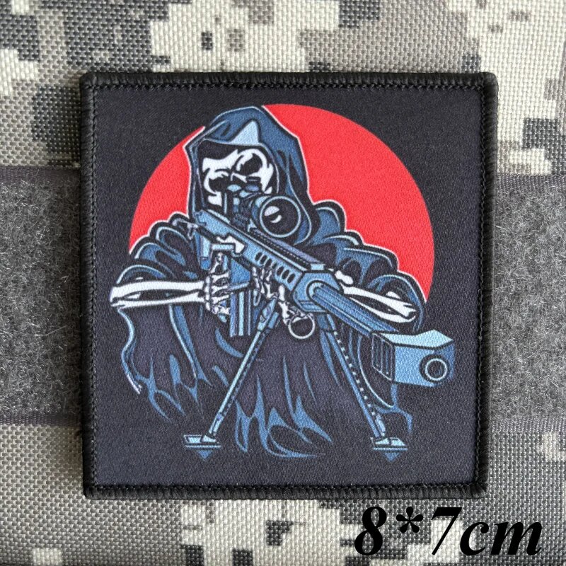 Тактический патч череп солдат DZ032