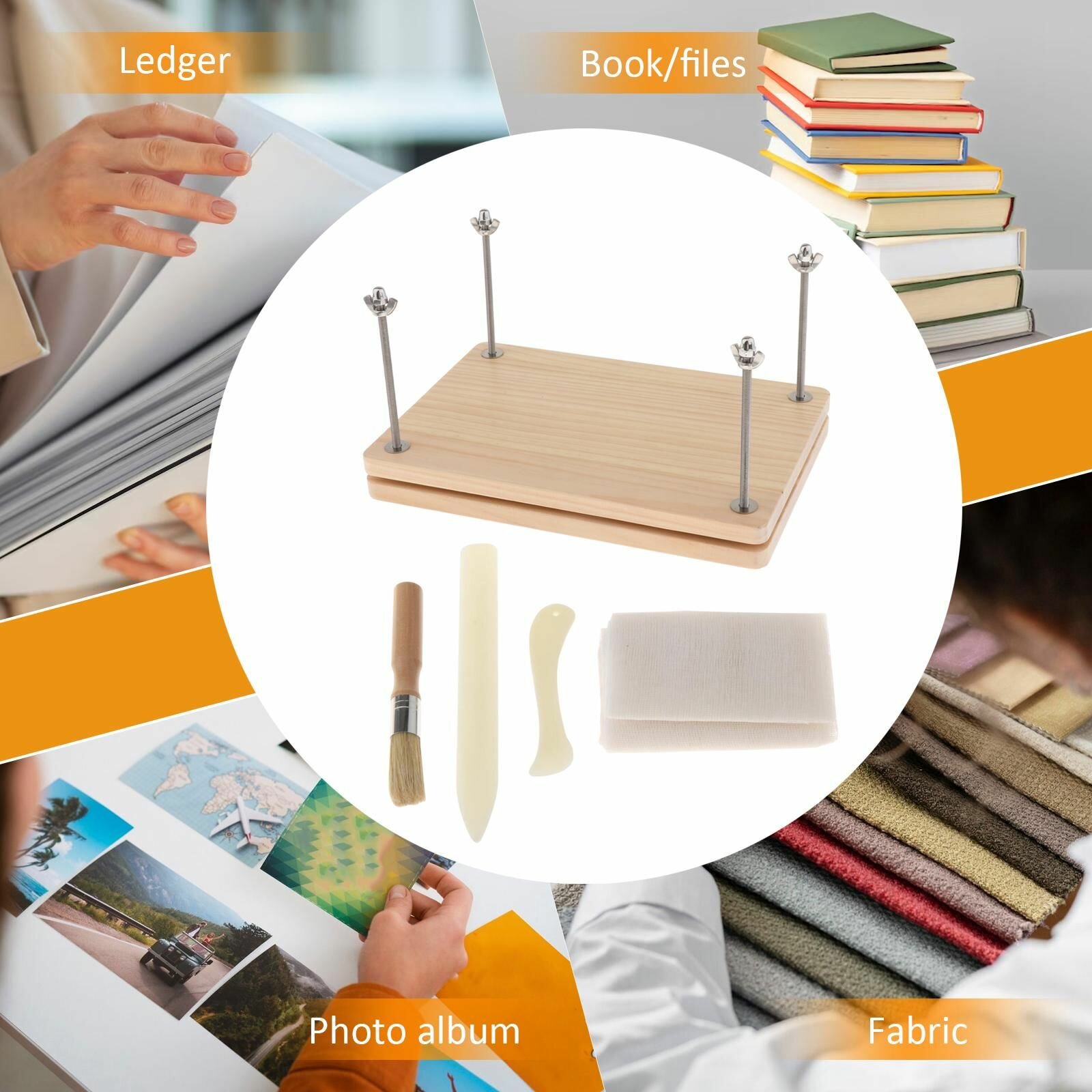 Переплетные принадлежности Набор ткани для переплета книг 90смх100см