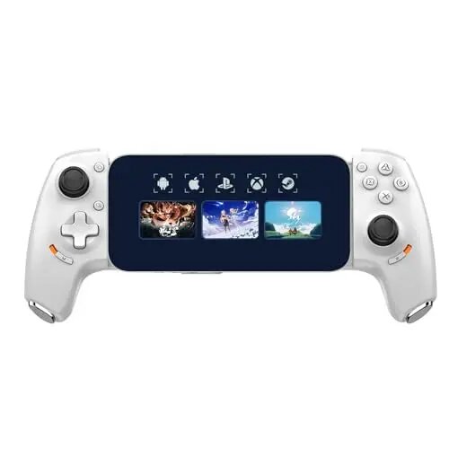 Мобильный игровой контроллер Type-C для Android/iPhone 15, игровой контроллер Cloud Game Controller с эффектом Холла, джойстики/триггером AB01