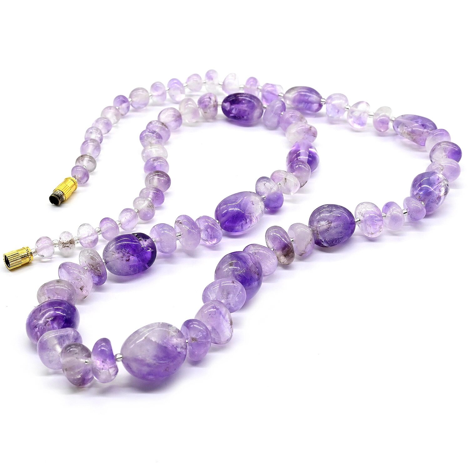 Бусы, аметист