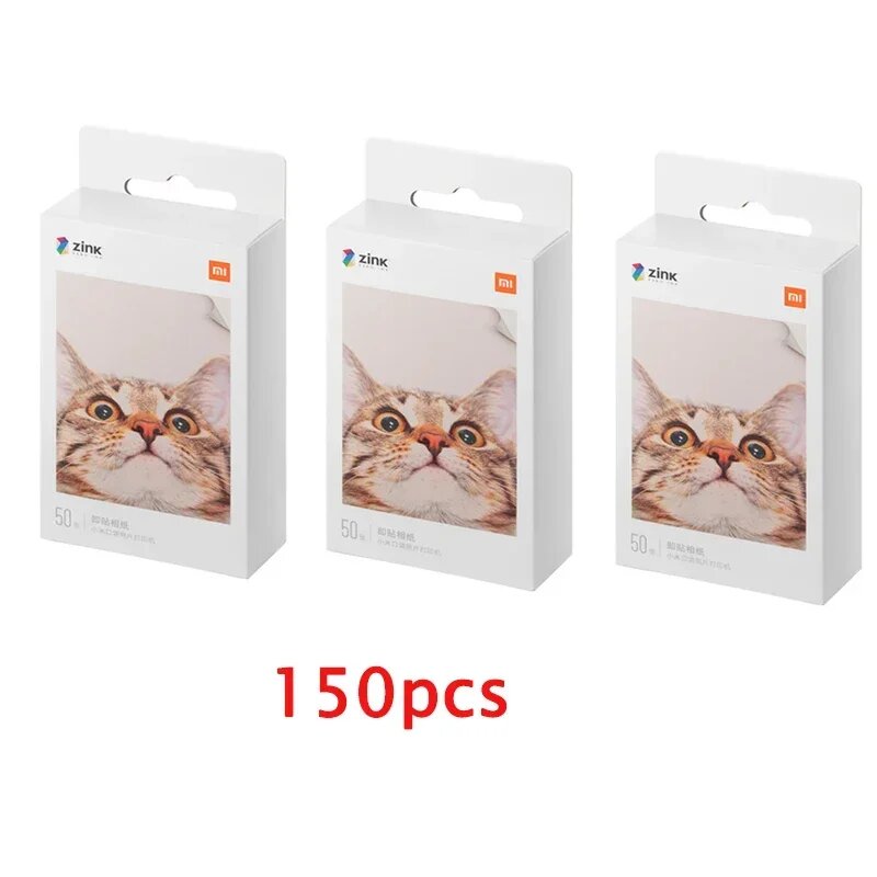 Фотобумага для Xiaomi Pocket Printer 20 листов 150pcs Paper