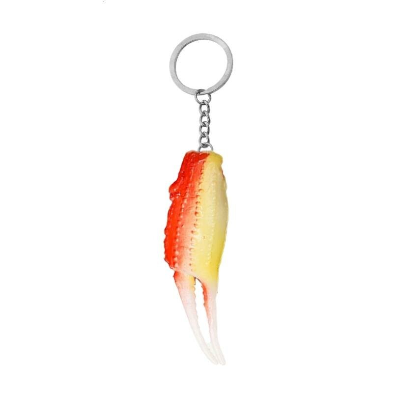 Ключница в виде клешни краба, красный