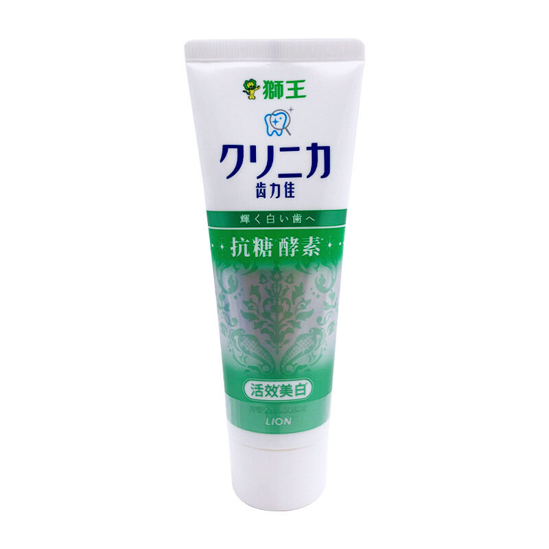 Премиум-выбор, общая торговля, Япония, зубная паста Lion King с ферментами для отбеливания, 130 г/тюбик, три свежих вкуса