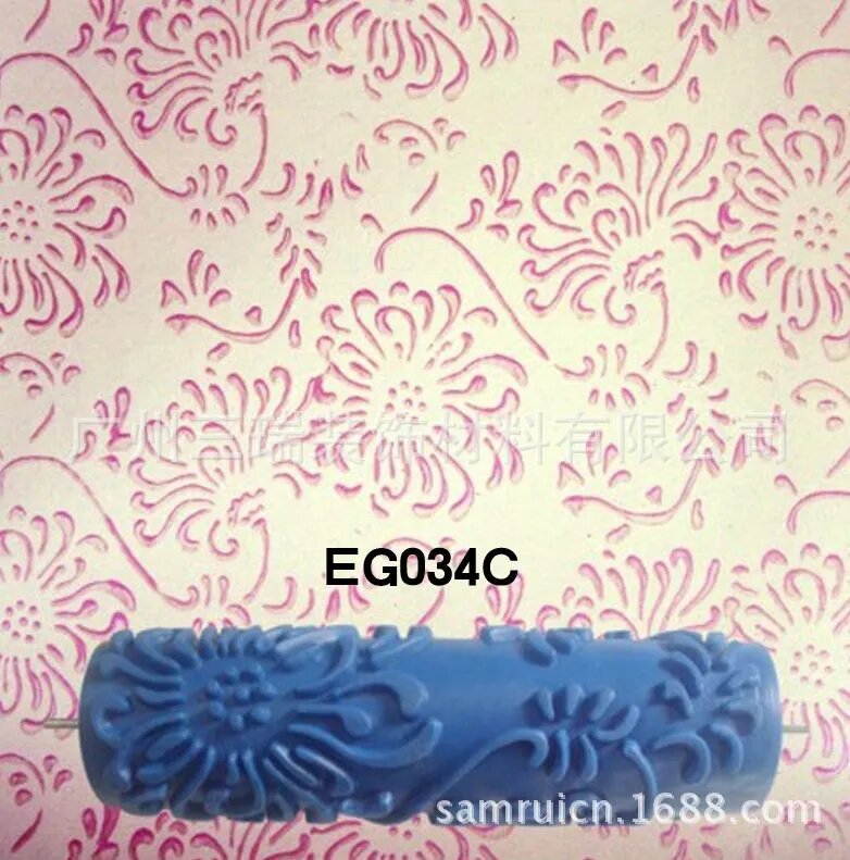 Текстурный валик для декоративной штукатурки и краски