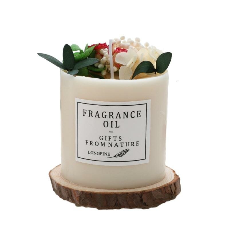 Ароматическая свеча с вечным цветком, B - 3