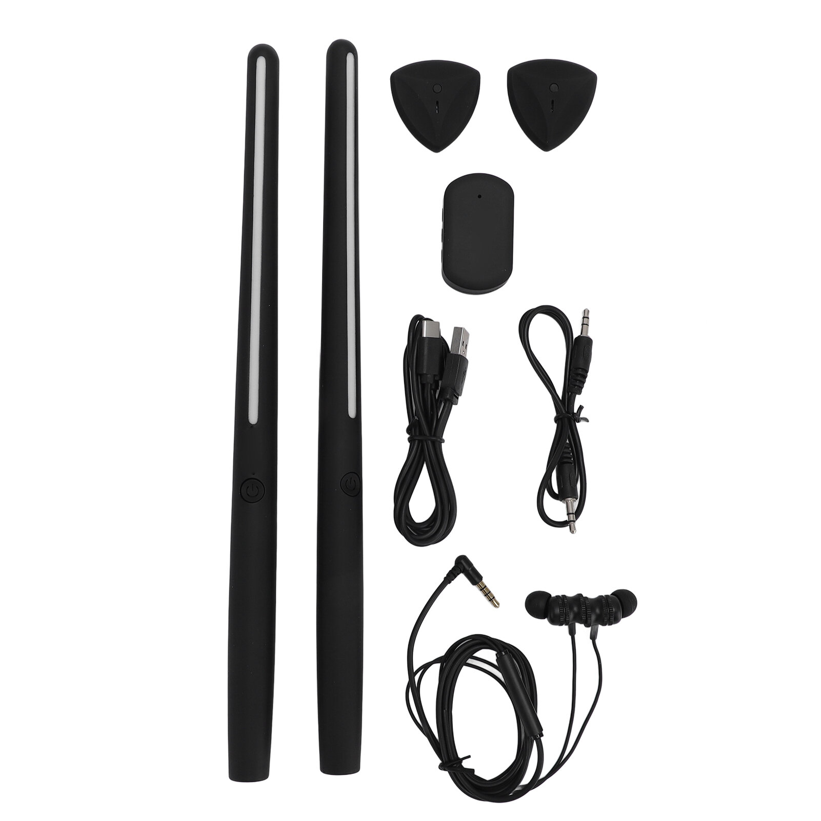 Виртуальная электронная ударная установка Air Drum Set с портативными палочками для игры в воздухе