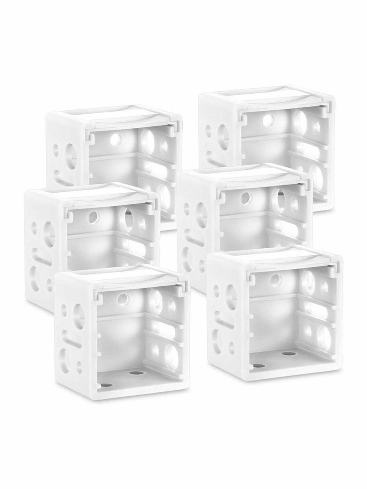 6/24 шт. Монтажные Кронштейны для жалюзи Аксессуары для крепления штор