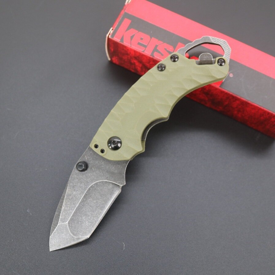 ⭐ Складной нож Kershaw 8750 для активного отдыха, кемпинга, походов, портативный многофункциональный острый нож для фруктов ⭐