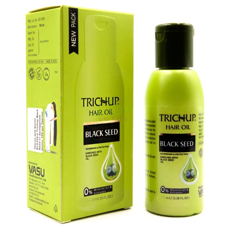 Trichup Hair Oil Black Seed/ Масло для Волос c Черным Тмином 100мл.