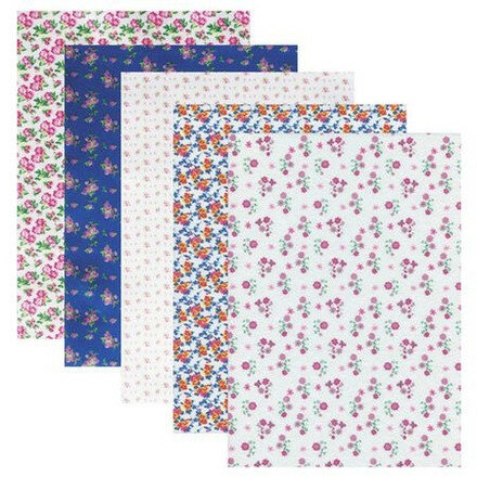 Цветной фетр для творчества А4 BRAUBERG/остров сокровищ с рис, 5л.5цв, толщ.2мм, Цветочек, 660651 И