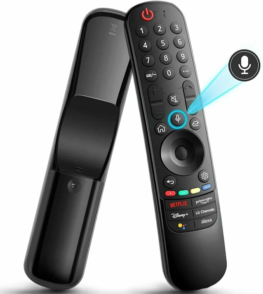 Магический пульт для LG Smart TV, замена пульта с указателем и голосовой функцией, совместим с LG UHD OLED QNE 2017-2023