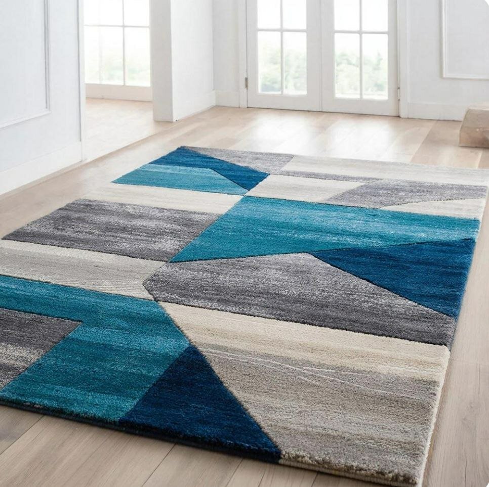 Ковер натуральный шерстяной ручной работы нестондартный тонкая нитка очень нежный и теплый размер 60 на 110