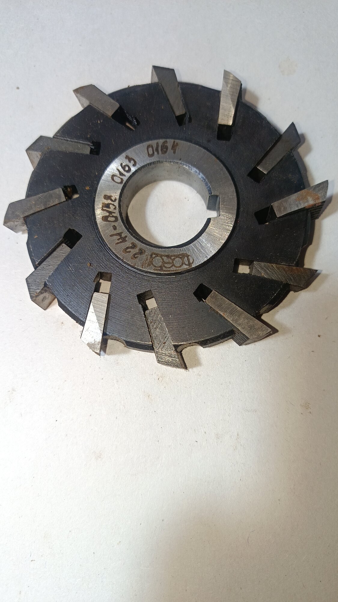 Фреза дисковая 3-х сторонние Ф100х14 мм. с вставными ножами Р6М5