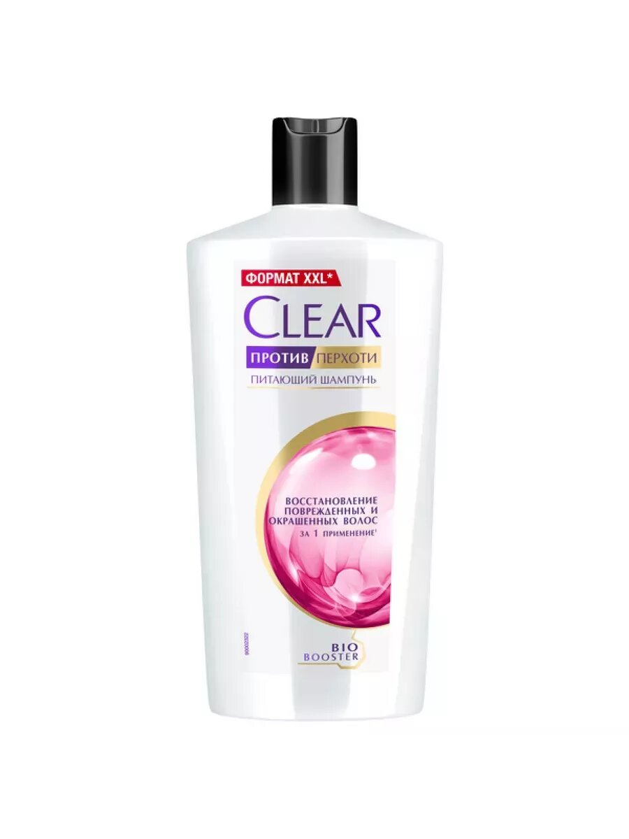 Clear шампунь против перхоти восстановление поврежденн-1шт.