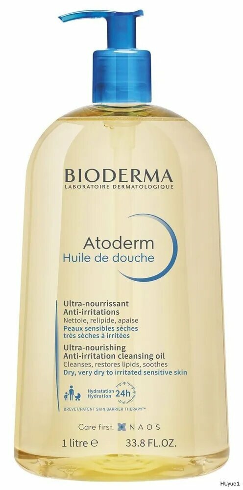 Масло косметическое Atoderm для душа, 1000 мл.