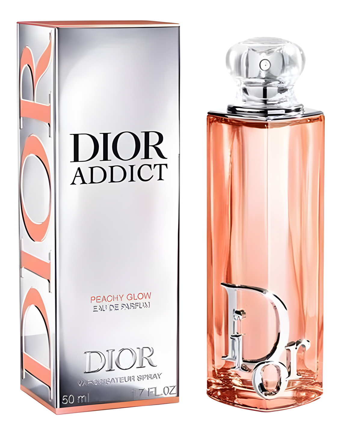 Dior Addict Peachy Glow, 50ml, парфюмерная вода, с нотами жасмина и персика