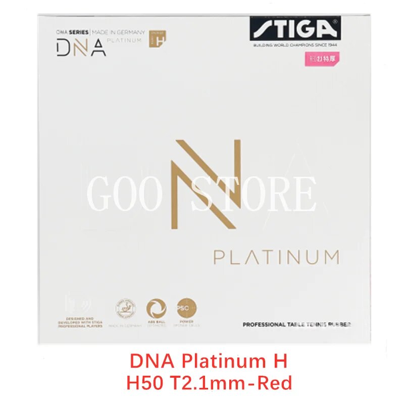 STIGA DNA Platinum H Red, T2.1mm