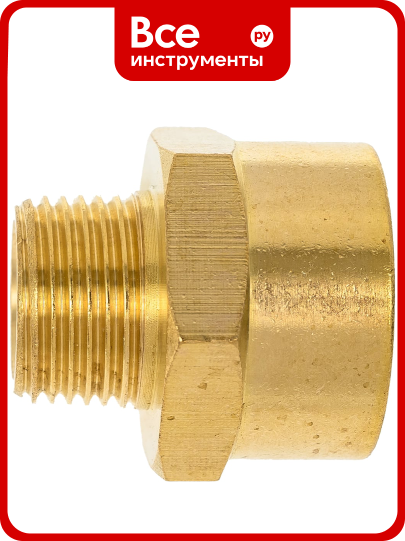 Соединитель резьбовой M3/8x F1/2 Эврика ER-MFE06/08 935798