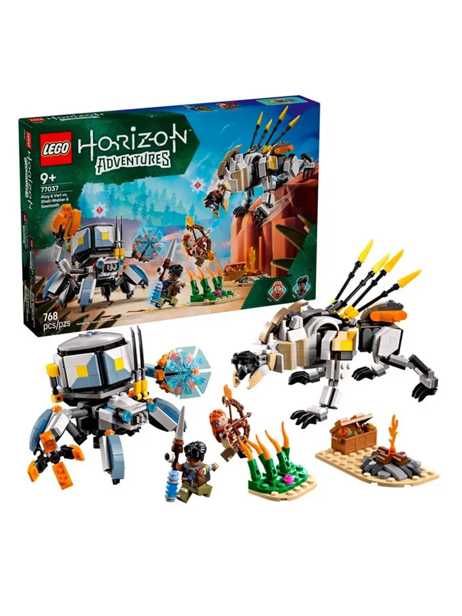 Конструктор LEGO Horizon "Элой и Варл", с минифигурками героев, от 9 лет
