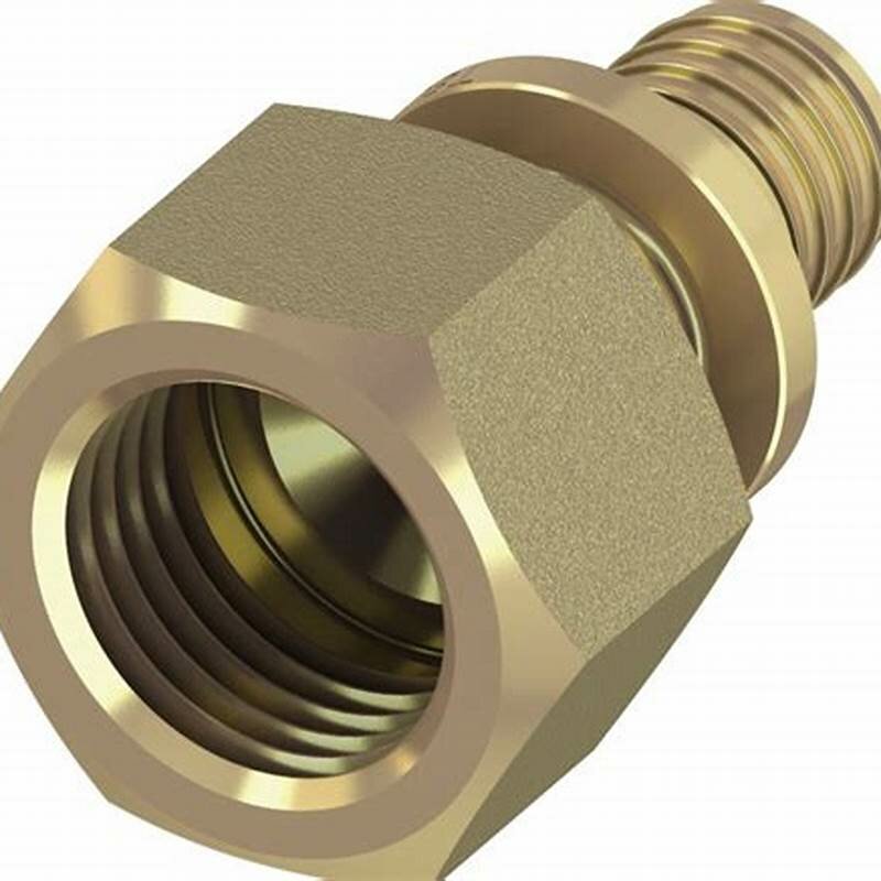 Соединение прямое TECEflex с внутренней резьбой, 20 × 3/4", латунь
