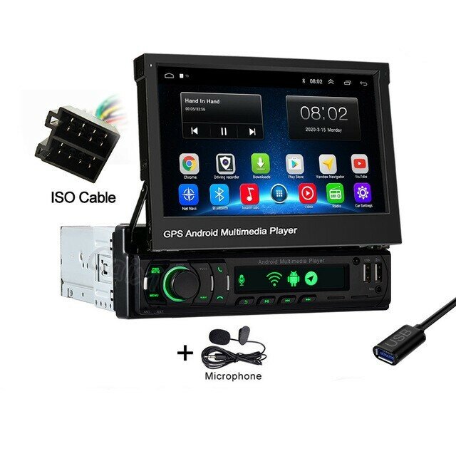 Android 9,0 2 ГБ RAM Радио RDS Автомобильный Авторадио Мультимедийный DVD-плеер для Nissan Toyota Lada Kia Suzuki Volkswagen Hyund-2G-32G