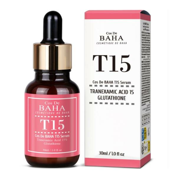 Сыворотка Cos de bana для лица T15 Serum (T15) , с 15% транексамовой кислотой, 30 мл