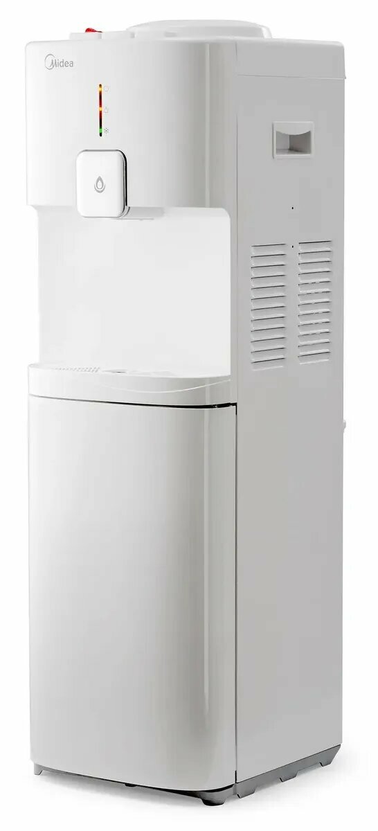 Кулер Midea "YL1662S", напольный, компрессорный, с охлаждением и нагревом, белый — фото 1