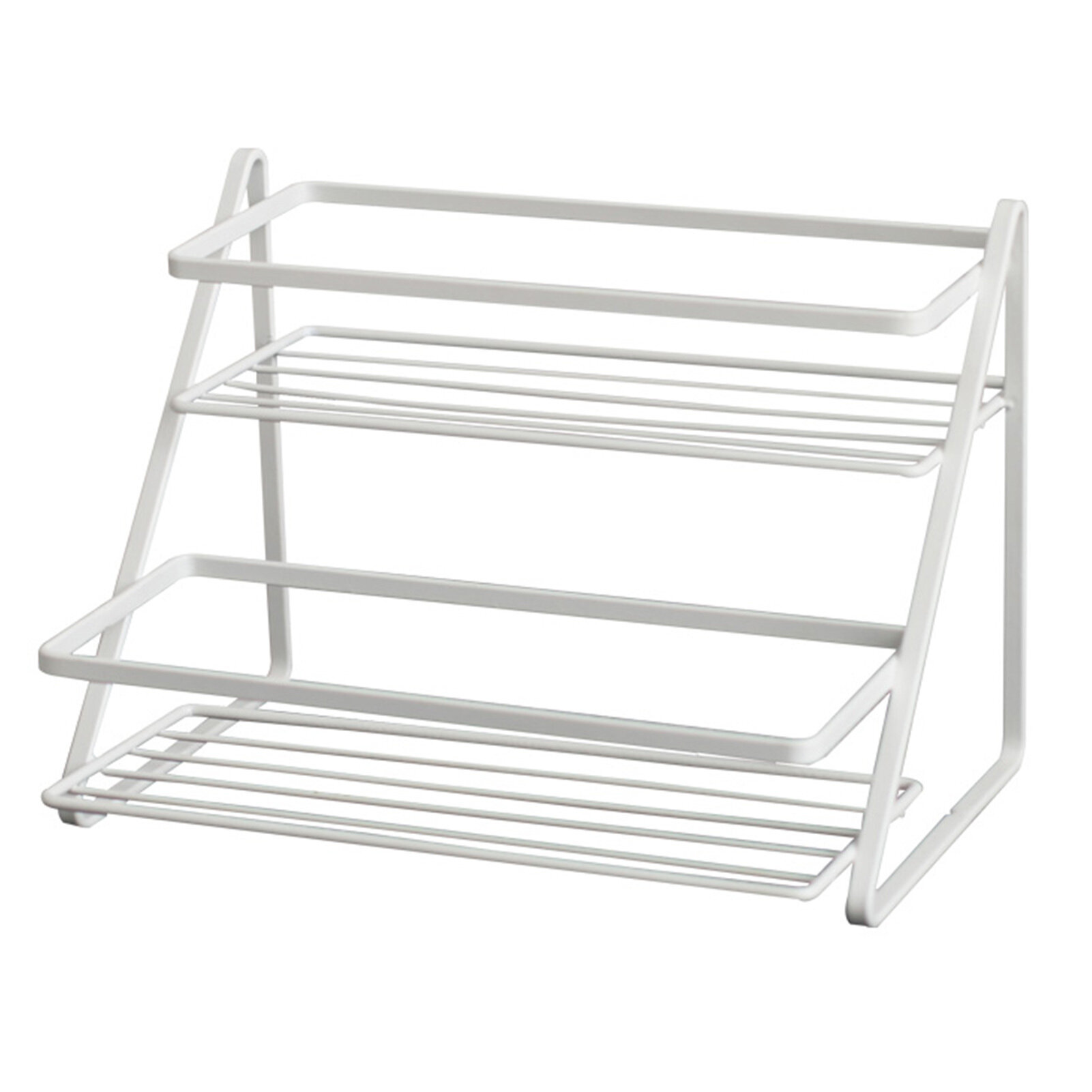 Стеллаж для приправ Стойка для специй 2-х уровневая органайзер для специй для