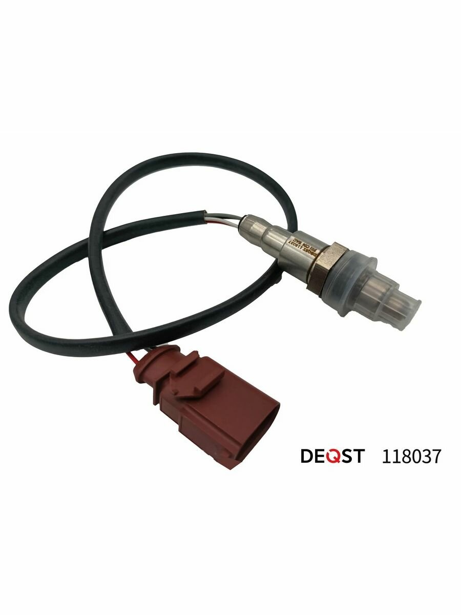 Датчик кислорода (лямбда-зонд) Deqst 118037 для SEAT Ibiza, SKODA Octavia, Volkswagen Golf