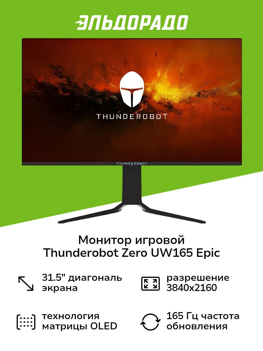 Монитор игровой Thunderobot Zero UW165 Epic