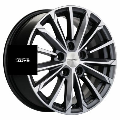 Диск Khomen Wheels KHW1611 (Huyndai/Kia) 6x16 5x114.3 ET44 D67.1 серый