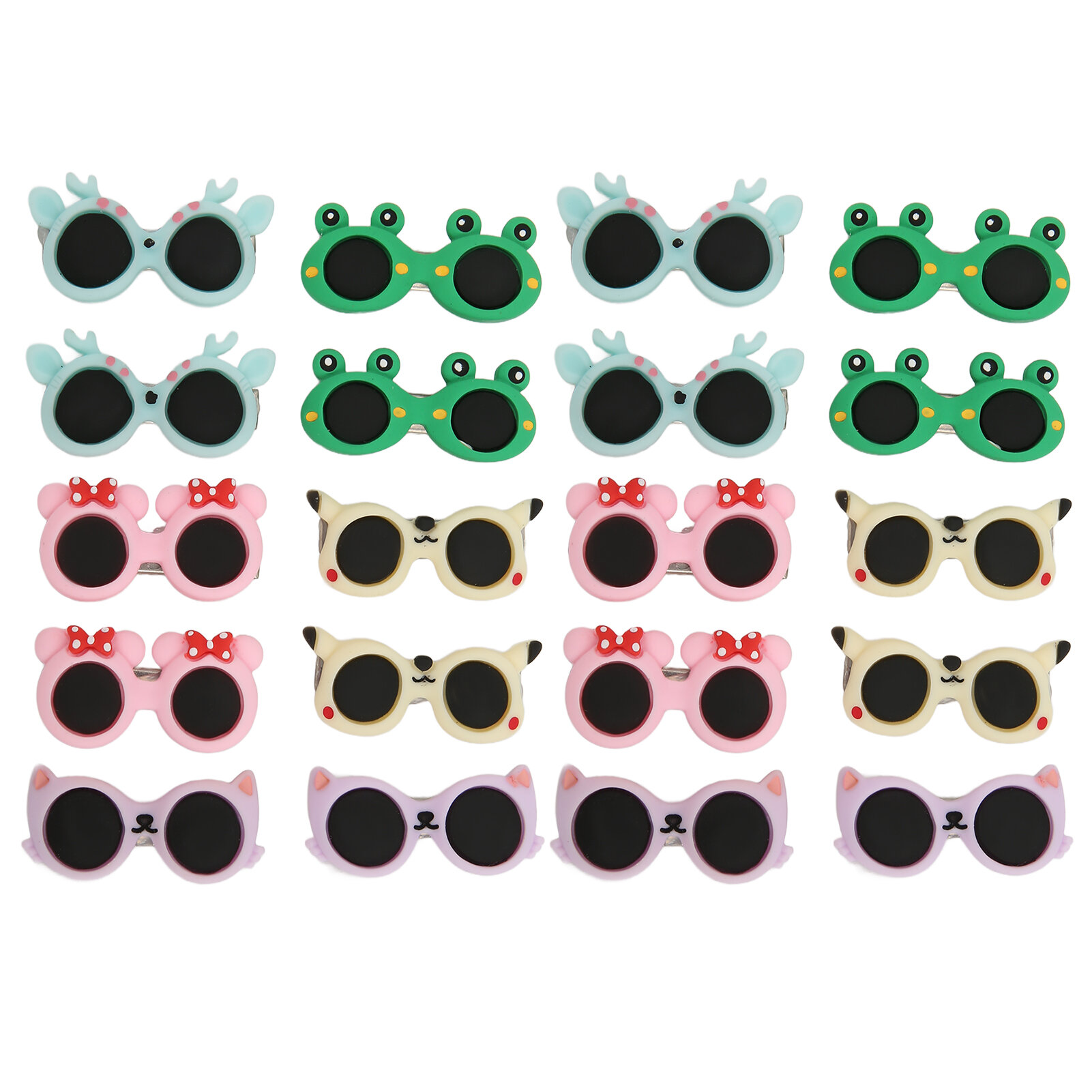 Pet Hair Pins Cute Funny Dogs Bows Dressing Parts Grooming Accessories for Dog Cat