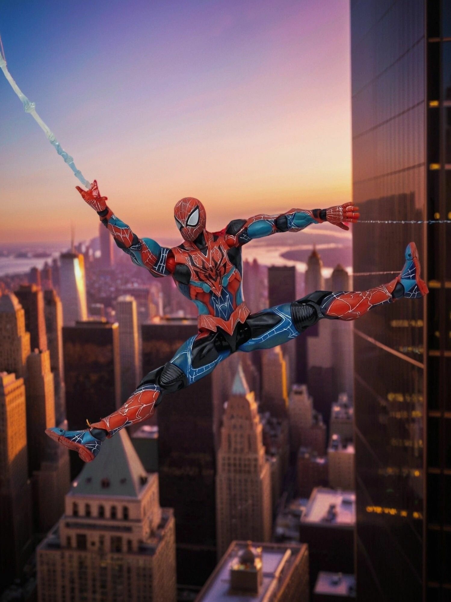 Человек паук игрушка фигурка 27см , Spider man Venom Веном , мстители Avengers