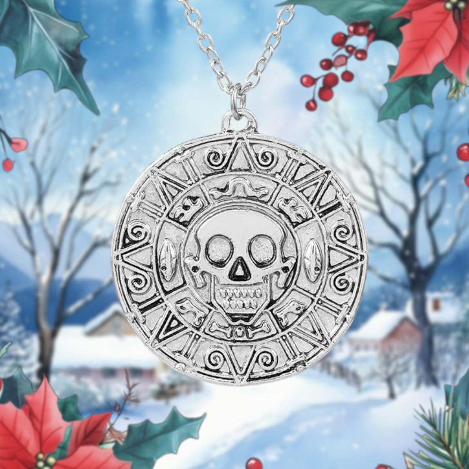 4082 Подвеска "Пиратские монеты"Silver