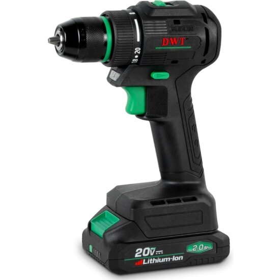 Бесщеточная Dwt аккумуляторная ударная дрель-шуруповёрт ASBP-20 DNM-2 BMC