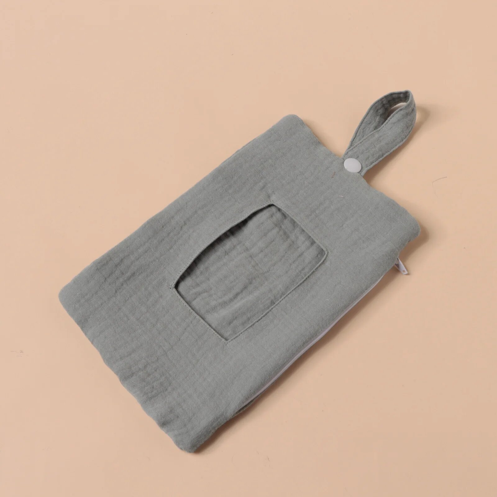 Детская прикроватная сумка для подгузников Серый, Grey green