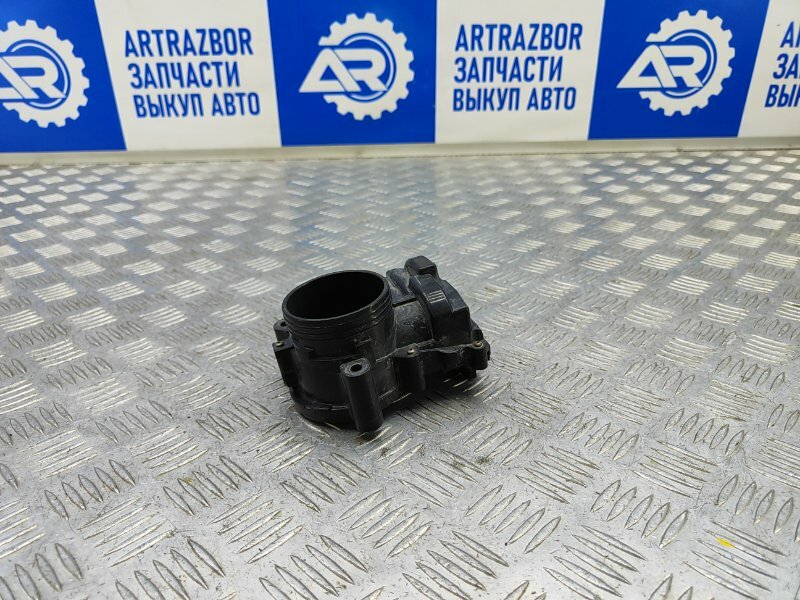 Б/У Заслонка дроссельная Peugeot 408 4D / Пежо 408 4D 1.6 10FHBX (EP6C) 120 Л.С 2013